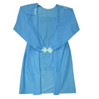 China Non Woven Medical Disposables Reinforced Surgical Gown Flexible Lightweight for sale