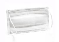 China White Color Disposable Earloop Face Mask Superfine Fiber Material Anti Pollution for sale