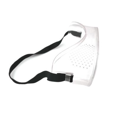 China Full View Frame Eye Protection Goggles Pvc Frame Medical Eye Goggles CE FDA for sale