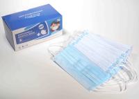 China Blue Disposable Surgical Mask , Surgical Mouth Mask Low Resistance To Breathing for sale