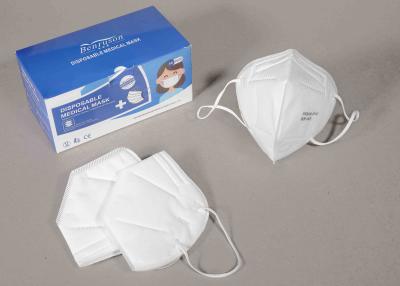 China Flexible Disposable N95 Face Mask Adjustable Ear Band Foldable for sale