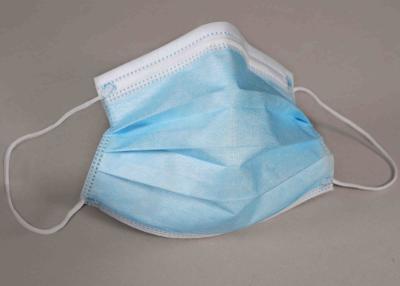 China High Breathability Surgeon Face Mask , Disposable Hospital Masks Foldable for sale