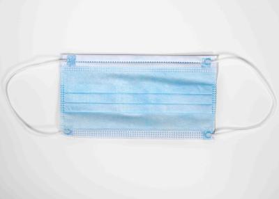 China Soft Disposable Medical Mask , Earloop Medical Mask Low Breathing Resistance for sale