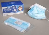 China Soft Disposable Medical Mask , Earloop Medical Mask Low Breathing Resistance for sale
