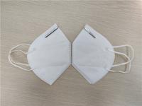 China KN95 Respirator Earloop Procedure Masks , Anti Bacterial Mask Folding 10*15cm for sale