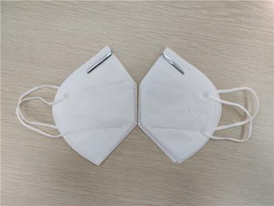 China KN95 Respirator Earloop Procedure Masks , Anti Bacterial Mask Folding 10*15cm for sale