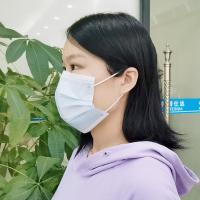 China CE FDA Certificated Disposable 3 Ply Face Mask Blue Color Fast Delivery for sale
