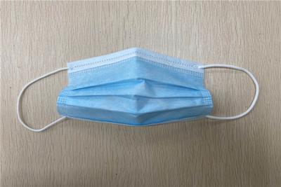 China Breathable Disposable Dust Mask , Disposable Earloop Face Mask Soft Lining for sale