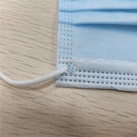 China Latex Free Material 3 Ply Non Woven Mask , Disposable Pollution Mask Antiviral for sale