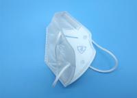 China White Ear Hanging Disposable N95 Mask Anti Pollution Mask With Nose Clip for sale