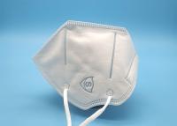 China White Ear Hanging Disposable N95 Mask Anti Pollution Mask With Nose Clip for sale