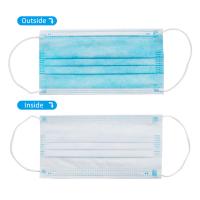 China Fluid Resistant Disposable Surgical Masks Hypoallergenic Earloop Surgical Mask for sale