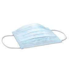 China 3 Ply Disposable Non Woven Face Mask , Non Toxic Surgery Respiratory Mask for sale