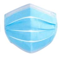 China Earloop Disposable Dust Masks Non Toxic High Bacteria Filtration for sale