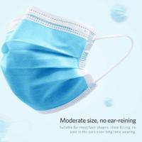 China Earloop Disposable Dust Masks Non Toxic High Bacteria Filtration for sale