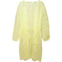 China Medical Disposable Isolation Gowns Non Woven SMS Tie Back Alkali Proof for sale