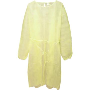 China Medical Disposable Isolation Gowns Non Woven SMS Tie Back Alkali Proof for sale