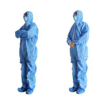 China Single Use Non Woven Disposable Isolation Gowns With Knitted Cuff , Disposable Patient Gowns for sale