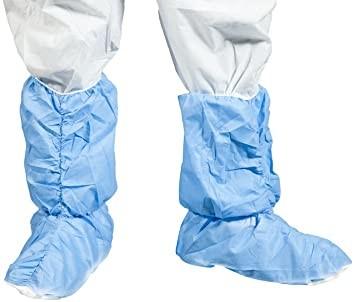 China Clean Room Disposable Boot Covers Unisex Ankle High Disposable Over Shoes for sale
