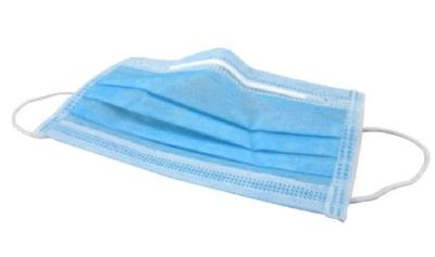 China Cone Disposable Protective Mask , Comfortable 4- Ply Disposable Earloop Face Mask For Dust for sale