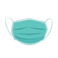 China Food Process Non Woven Disposable Protective Mask With Ear Loop ISO13485 / ISO9001 Approved for sale