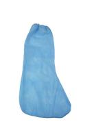 China Blue Non Woven Work Boot Covers Disposable Excellent Protection 45 X 42 Cm Elastic Or With String for sale