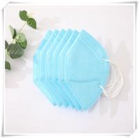 China Blue White Disposable N95 Mask , Earloop Procedure Masks Breathable Protection for sale
