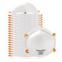 China Non Woven N95 Face Mask Folding Antibacterial With Breathable Valve Ear Loop for sale