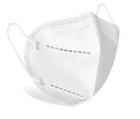 China White Color Disposable KN95 Mask With Adjustable Nose Clip Good Fitness for sale