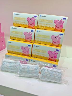 China Antibacterial Civil Colorful Kids Disposable Mask for sale