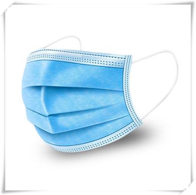 China Melt Blown Fabric Adjustable Nose Clip Disposable Civil Mask for sale