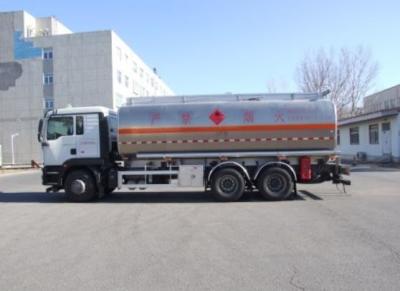 China 6x4 Aluminium Diesel Oil Tanker Trailer Truck Petrol Tank Truck for sale