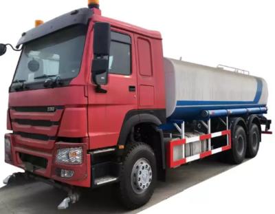 China 371HP Q235A Steel Water Sprinkler Truck 10 000 Gallon 6x4 for sale