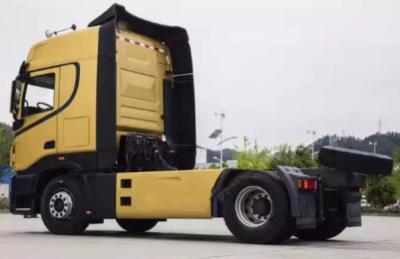 China Heavy Terminal Diesel Semi Truck Tractor Trailer 380HP 400HP for sale