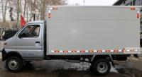China 26000 Lb Delivery Box Truck High Strength Steel 7300mm Wheelbase for sale
