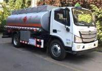 China Aluminium Diesel Fuel Gasoline Tankers Trucks 4x2 With 3300mm Wheelbase for sale