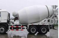 China Euro II Concrete Mixer Truck Road Construction Equipment 8X4 380HP Engine for sale