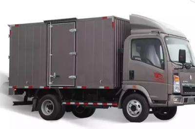 China Commercial Diesel Electric Box Truck 26 Foot 199kw for sale