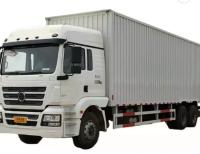 China Euro 2 Diesel Commercial General Cargo Truck Box Truck Custom 26Ft for sale