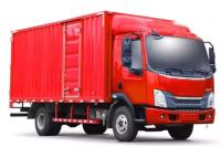 China 199kw 4x4 Medium Cargo Box Truck Dealer For Haul Transport for sale