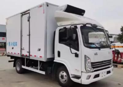 China 14Ton 18Ton Electric Freezer Refrigerated Box Truck 300L for sale