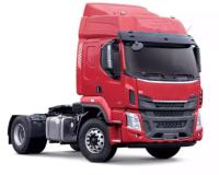 China 380HP 400HP Single Axle Semi Truck Tractor Trailer Dealers For Medium Haul Transport for sale