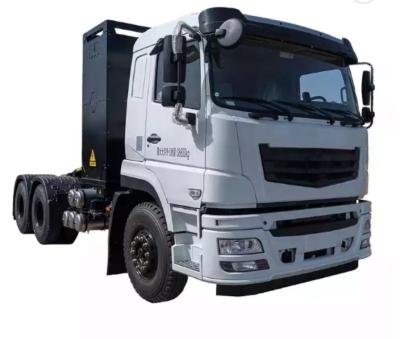 China Odm Single Axle Heavy 53 Ft Tractor Trailer Single Row 400L 440hp for sale