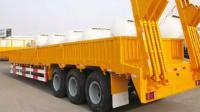 China Custom 53 Ft Dump Semi Tractor Trailer Three Axle for sale
