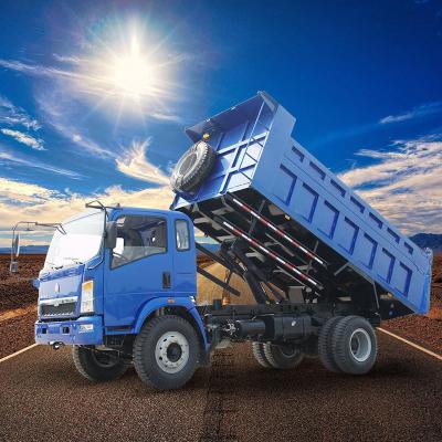 China Steel / Aluminum Tipper Truck 10 Ton  3800+1350mm 2/3/4 Axles Tire for sale
