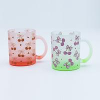 China 400ml Valentines Day Cup With Decal Fired  And Bottom Color Spraying For Gift Stores for sale