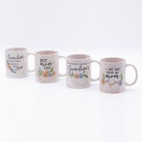 China 11oz Mother's Day Coffee Mug With Marble Glaze Commemorative Dia 8*8cm 9.5cm for sale