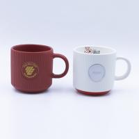China Decal Fired And Badge  Mugs Dia 9*6.7cm 9cmH 380ml For Festival Gift Enthusiast for sale
