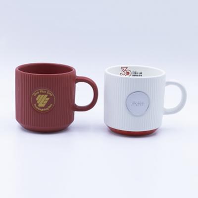 China Decal Fired And Badge  Mugs Dia 9*6.7cm 9cmH 380ml For Festival Gift Enthusiast for sale