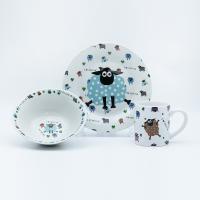 China Irish dinnerware set with mug、plate and bowl designed for souvenir shops requiring attractive for sale